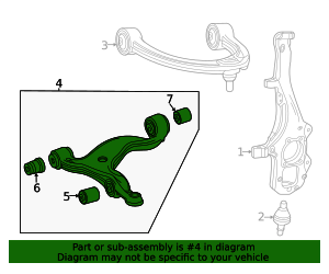 167-330-93-01 - Suspension Control Arm 2020-2023 Mercedes-Benz ...