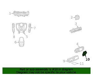 213-820-32-00 - Audio Auxiliary Jack 2018-2021 Mercedes-Benz ...