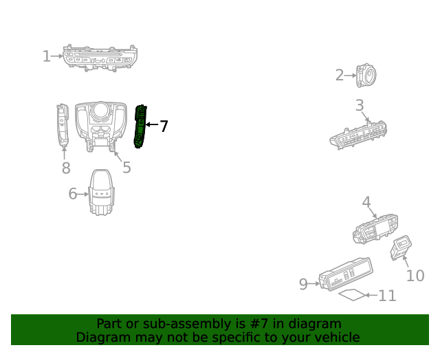 213-905-17-13 - Combination Switch 2021-2023 Mercedes-Benz CLS 450 ...