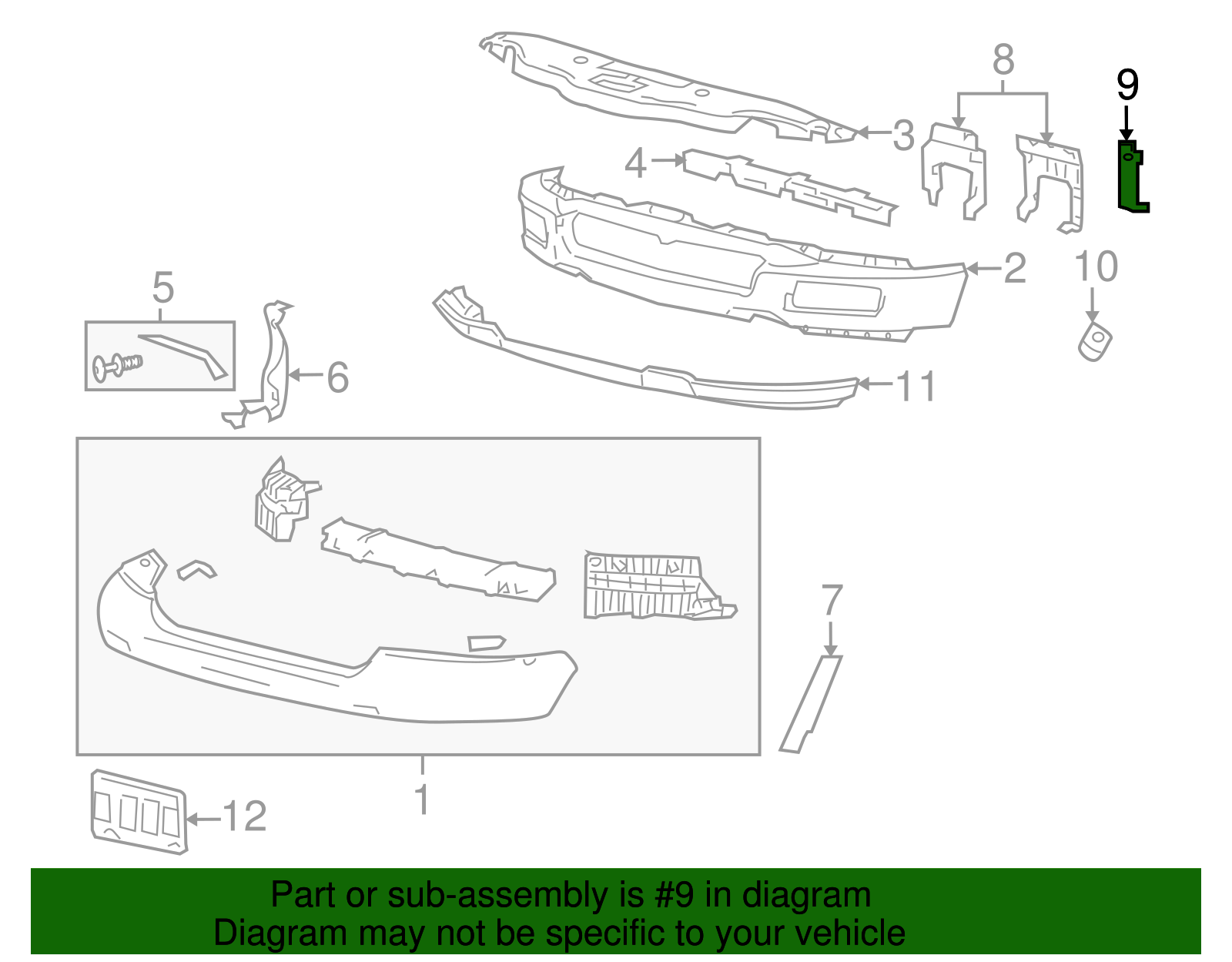 2006-2008 Ford OEM NEW 2006-2008 Ford F150 Left Right Hood Rest Mount ...