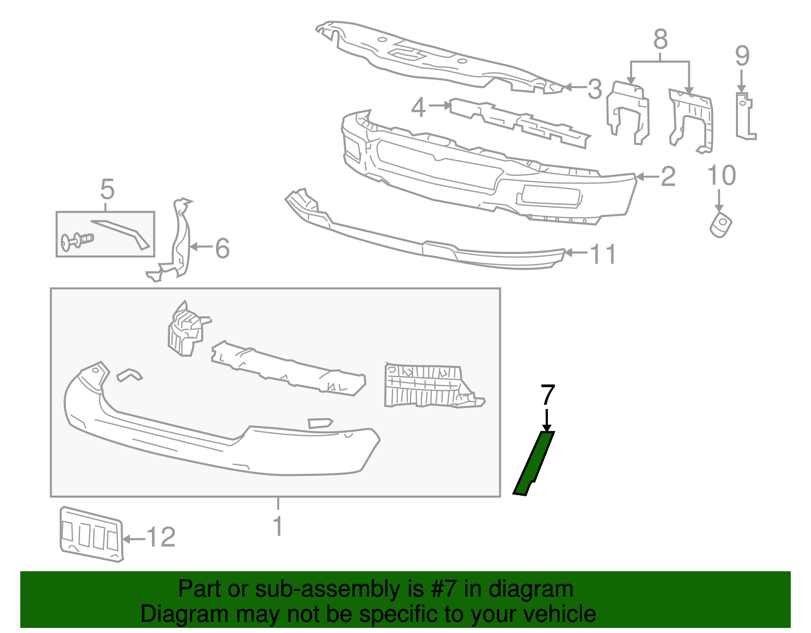 6L3Z-17754-AA - Side Bracket 2006-2008 Ford | Big 3 Auto Parts