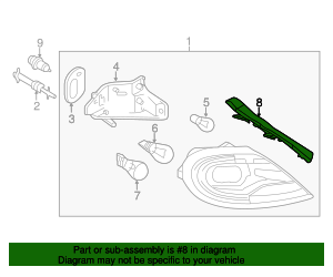 2012-2019 Volkswagen Beetle Trim 5C5-945-312-A-9B9 | OEM Parts Online