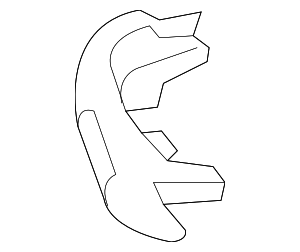 2021-2024 Toyota Camry Grille Molding - PASSENGER SIDE 53123-06150 ...