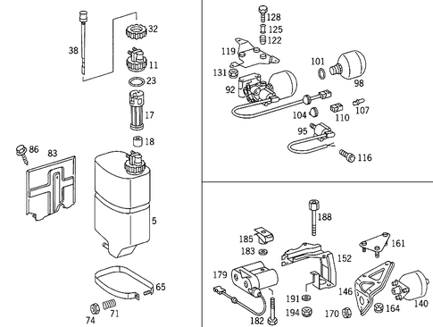 Oil Tank & Valves of Self-Levellingdevice Hydraulic System, a S D for ...