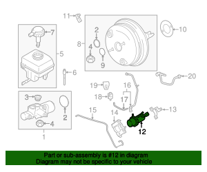34336860881 - 2016-2021 BMW Vacuum Pump (34-33-6-860-881) | BMW of ...