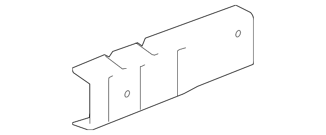 2007-2017 GM Passenger Side Front Compartment Intermediate Side Rail ...