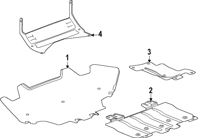 86808479 - F Shield - 2023-2024 Chevrolet Colorado | OEM Parts For You
