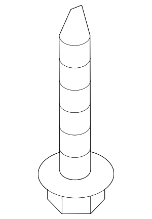 N-105-286-02 - Suspension Cross-Member Mount Bolt 2006-2013 Audi | Audi ...