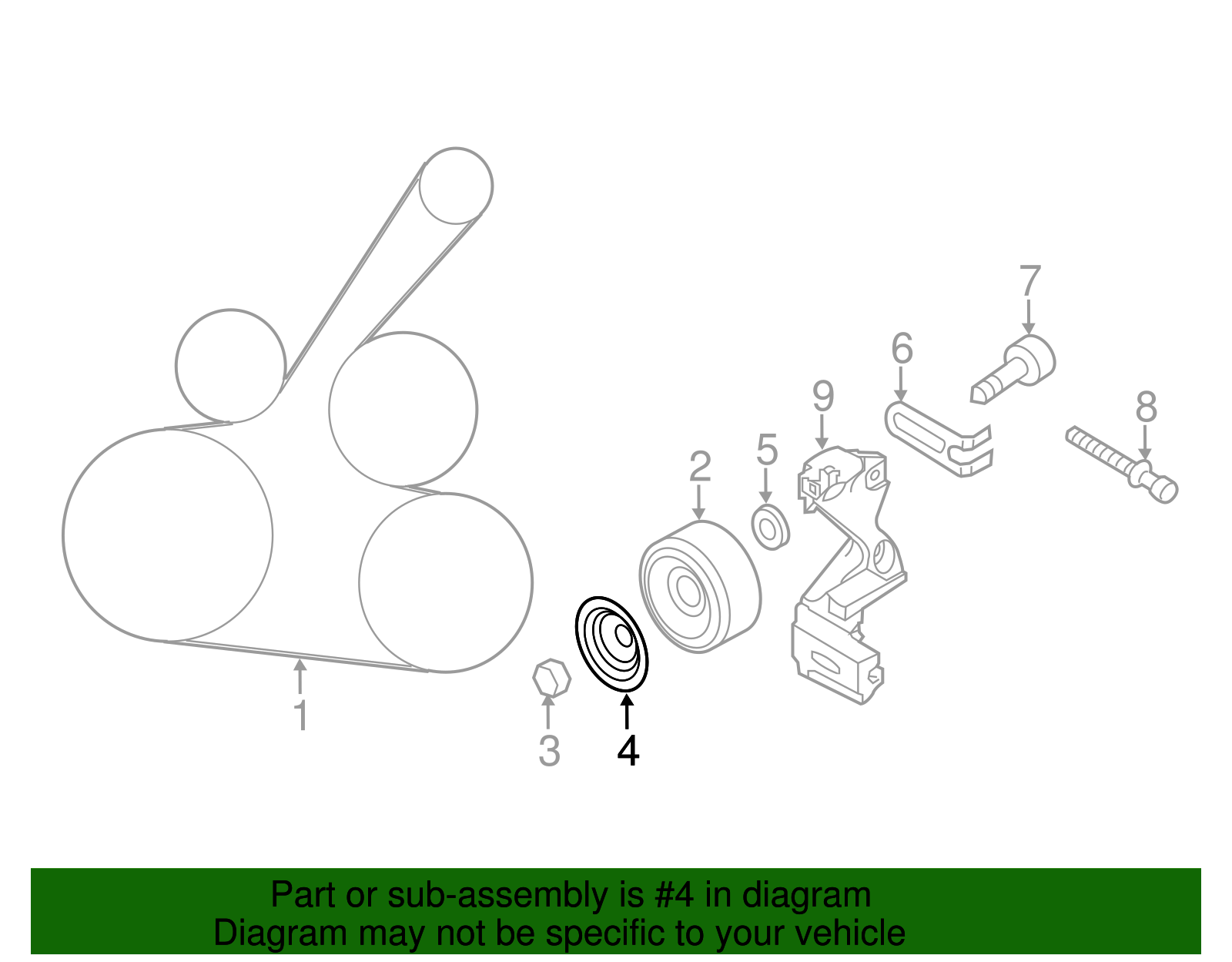 2012-2019 Nissan Idler Pulley Cover 11929-1HC0B | Temecula Nissan Parts