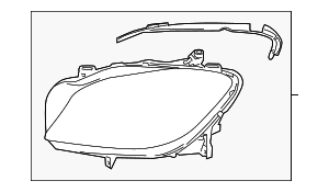 166-906-66-03 - Composite Headlamp - Right - LED 2019 Mercedes-Benz ...