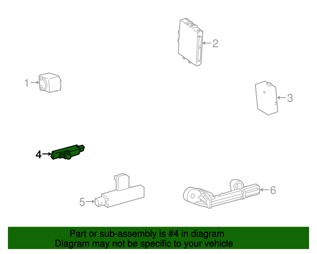 899A0-06030 - Antenna - 2016-2022 Lexus | MyLexusParts