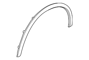 2011-2018 Porsche Cayenne Wheel Opening Molding 958-559-728-30-G2X | OEM Parts Online