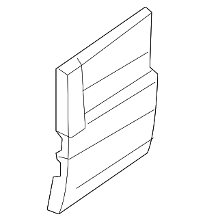 958-559-959-10-G2X - Lower Molding 2011-2014 Porsche Cayenne | Delaware Porsche Parts
