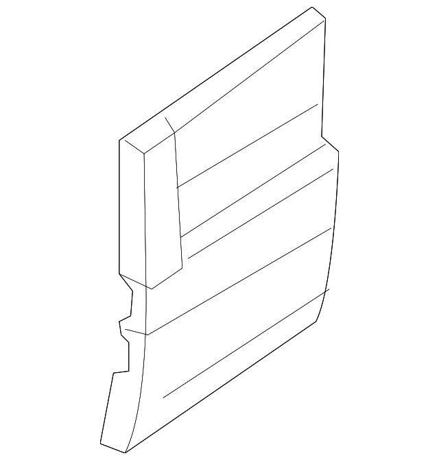 958-559-959-10-G2X - Lower Molding 2011-2014 Porsche Cayenne | Delaware Porsche Parts