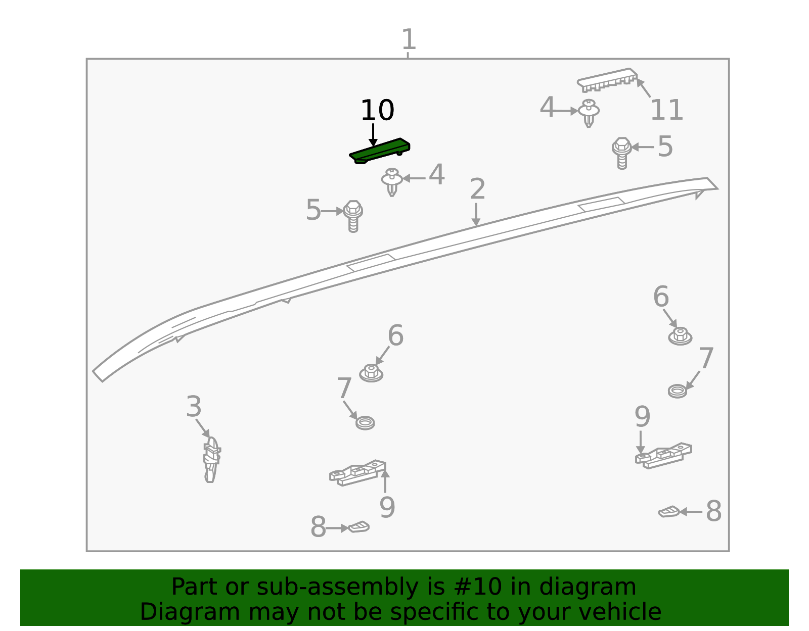 2020-2024 Toyota Highlander Lid 75631-0E050 | Retail Performance Auto Parts