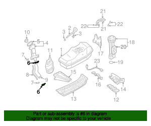1998-2000 Nissan Filler Pipe Clamp 01555-00461 | CMA's Colonial Nissan