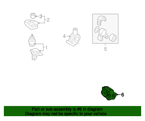 Hyundai - 21830-4D500 - Trans Mount - 2007-2008 Hyundai Entourage | OEM ...