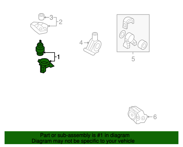 2007-2008 Hyundai Entourage Front Mount 21810-4D500 | OEM Parts Online