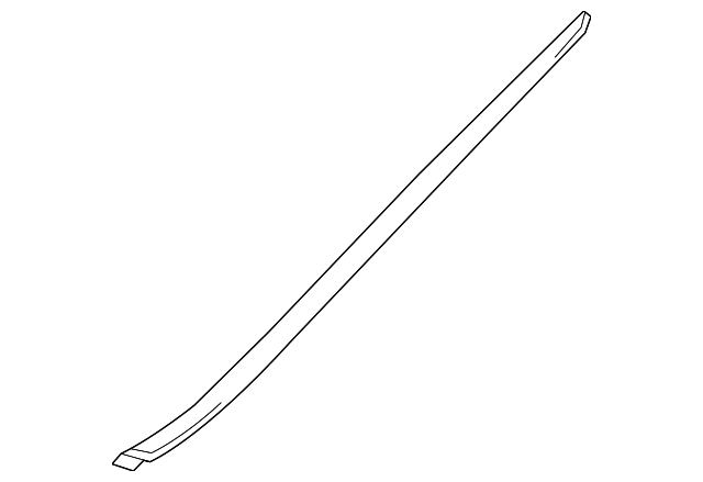 2011-2015 Porsche Cayenne Reveal Molding 958-559-327-00-9B9 | OEM Parts Online