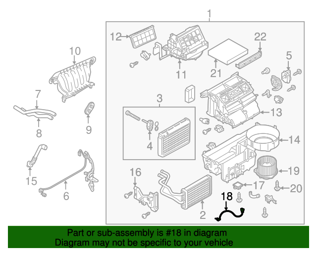 2017-2020 Mitsubishi Thermistor Probe 7825A108 | Mitsubishi Parts ...