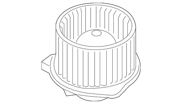2017-2018 Mitsubishi Blower Motor 7802A327 | Mitsubishi Parts Warehouse