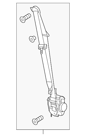 2018-2024 GM Driver Seat Belt Retractor Kit 84587877 | OEM Parts Online
