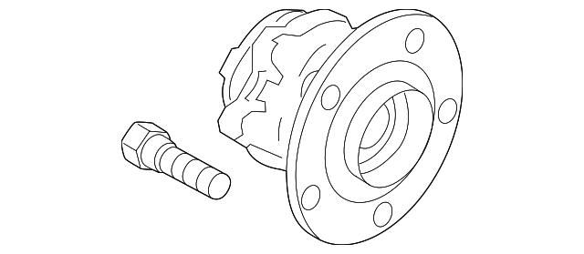 2013-2023 Mitsubishi Wheel Bearing And Hub Assembly 3785A073 | Auto Parts
