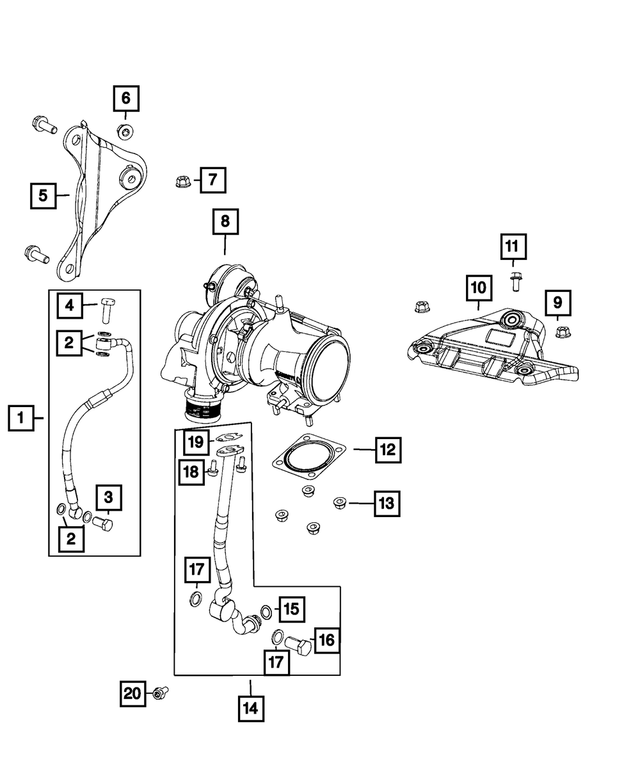 2017-2019 Fiat 124 Spider Oil Drain Tube 68321239AA | My Mopar Parts