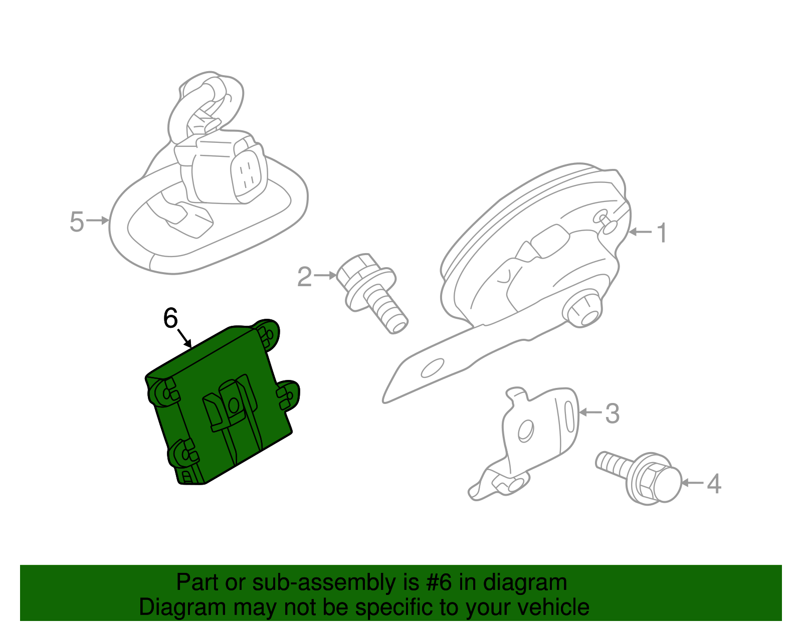 2014-2024 Mitsubishi Outlander Sport Ignition Immobilizer Module ...