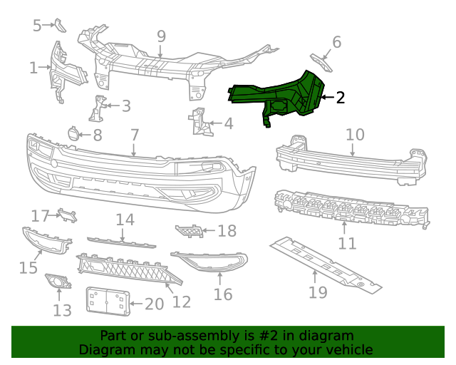 7AM93TZZAA - Upper Cover - 2020-2022 Jeep Cherokee | Mopar Parts Canada