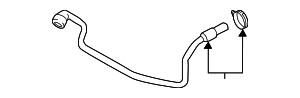 Genuine BMW 17-12-7-619-701 | Engine Coolant Hose | FREE Shipping on ...