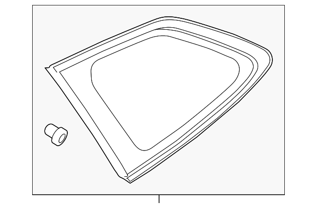 2020-2025 Subaru Outback Quarter Glass 65209AN02A | Subaru Parts Store