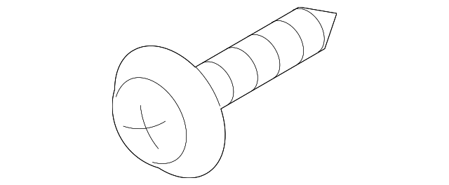 2019-2024 Hyundai Wheelhouse Liner Screw 12495-06207-K | World OEM ...