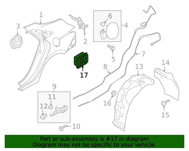 2021-2023 Hyundai Pressure Vent 97525-AA000 | OEM Parts Online