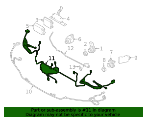 Genuine BMW 61-11-8-736-536 | Harness | FREE Shipping on Most Orders ...