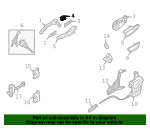 2022-2024 Hyundai Exterior Door Handle Cover 82652-N9100 | OEM Parts Online