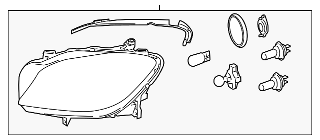 2013-2016 Mercedes-Benz Headlamp Assembly - Right - Halogen 166-820-70 ...