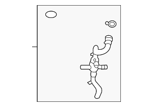 2021-2023 Ford F-150 Drive Motor Battery Pack Coolant Hose ML3Z-8C289-G ...