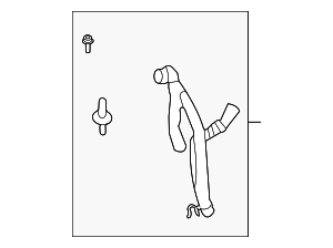 2021 Ford F-150 Drive Motor Battery Pack Coolant Hose ML3Z-8A519-A ...