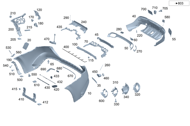 167-885-27-07 - Trim Molding 2021-2024 Mercedes-Benz GLE53 AMG | Mercedes-Benz USA Parts