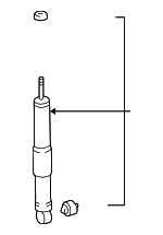 48530-69107 - Shock Absorber 1999-2002 Lexus LX470 | Longo Lexus Parts