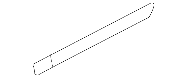 2011-2014 Jeep Grand Cherokee Side Molding - Passenger Side (RH ...