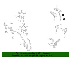 2015-2020 Jeep Renegade Button 5UW71TZZAA | TascaParts.com