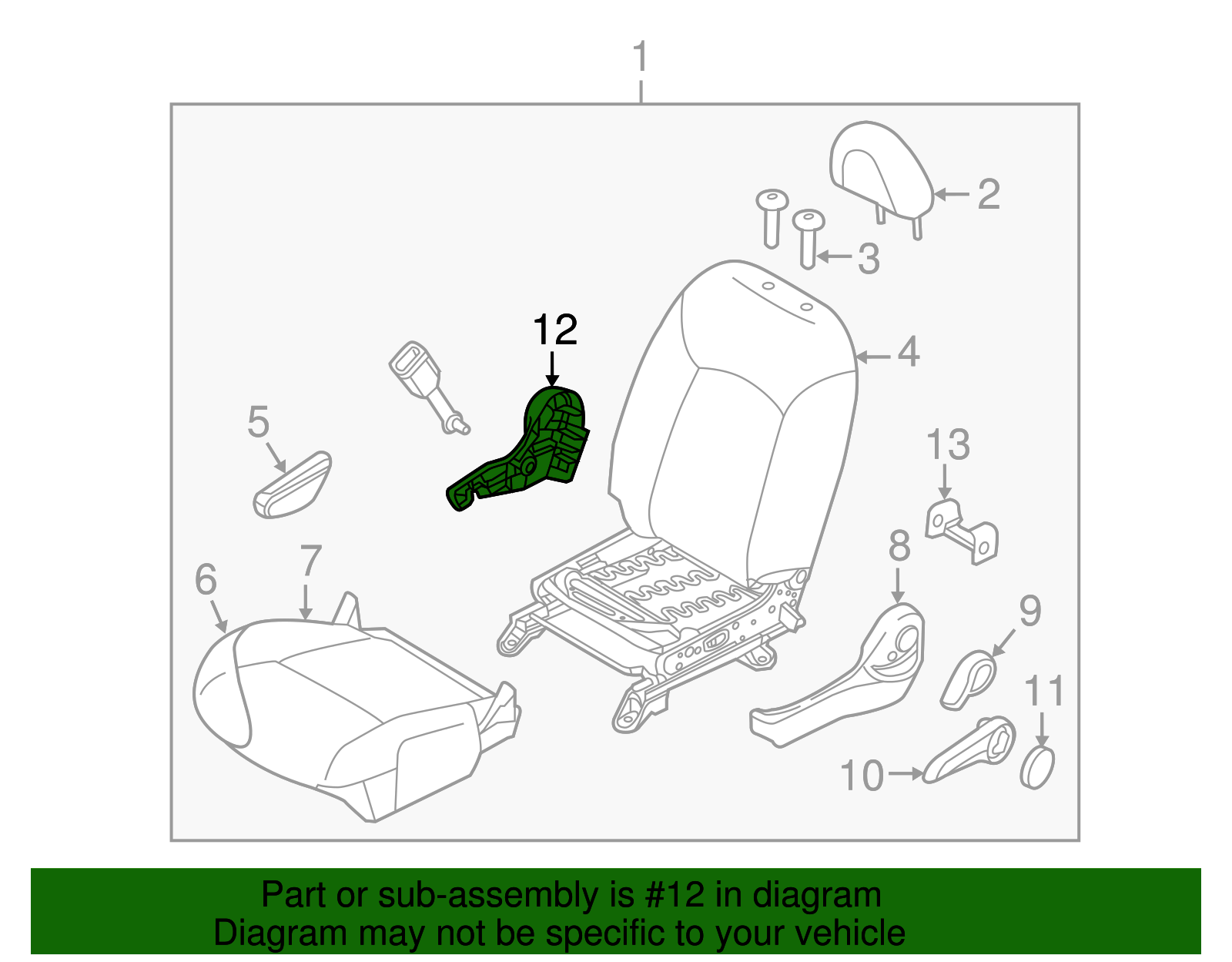 2012-2017 Nissan Inner Finish Panel 87381-3AN0A | TascaParts.com