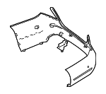 213-885-08-25-64-9999 - Bumper Cover 2017-2020 Mercedes-Benz | MB Parts ...