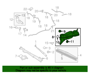 2008-2013 Toyota Land Cruiser Reservoir Assembly 85355-60180 | OEM ...
