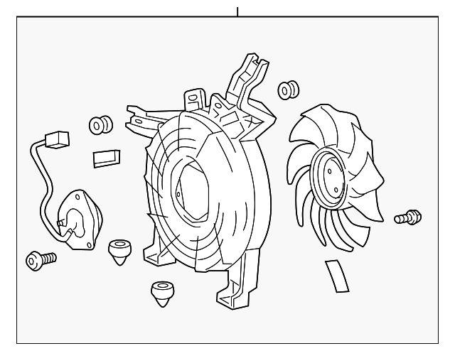 88590-0C031 - Fan Assembly 2008-2022 Toyota Sequoia | Longo Toyota Parts