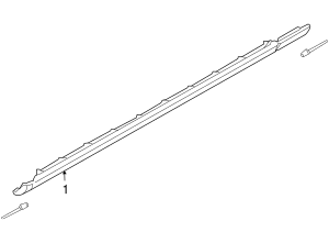 OEM MOPAR Rocker Molding 68034803AA | TascaParts.com