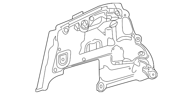 2017-2023 Mercedes-Benz Side Panel 253-620-82-00 | MB Parts Center