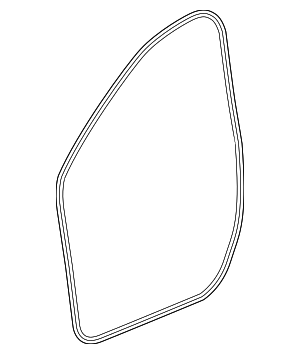 2019-2020 Cadillac XT4 Door Weather-Strip 84600670 | GMPartsDirect.com